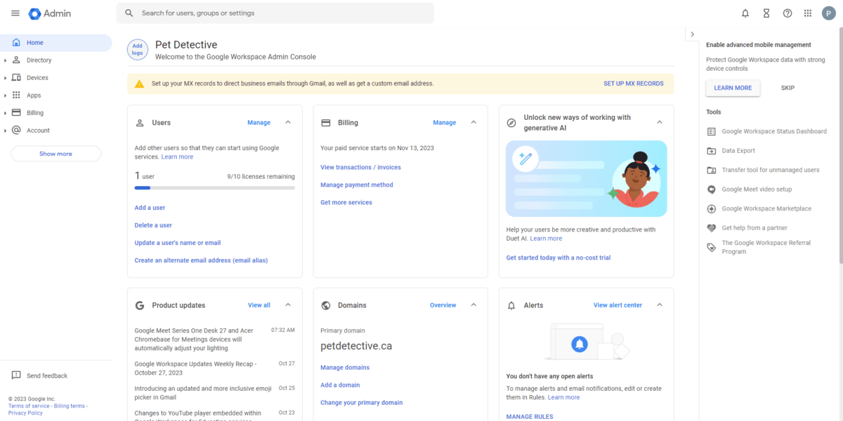 How To Set Up A Professional Email Address With Gmail & Google ...
